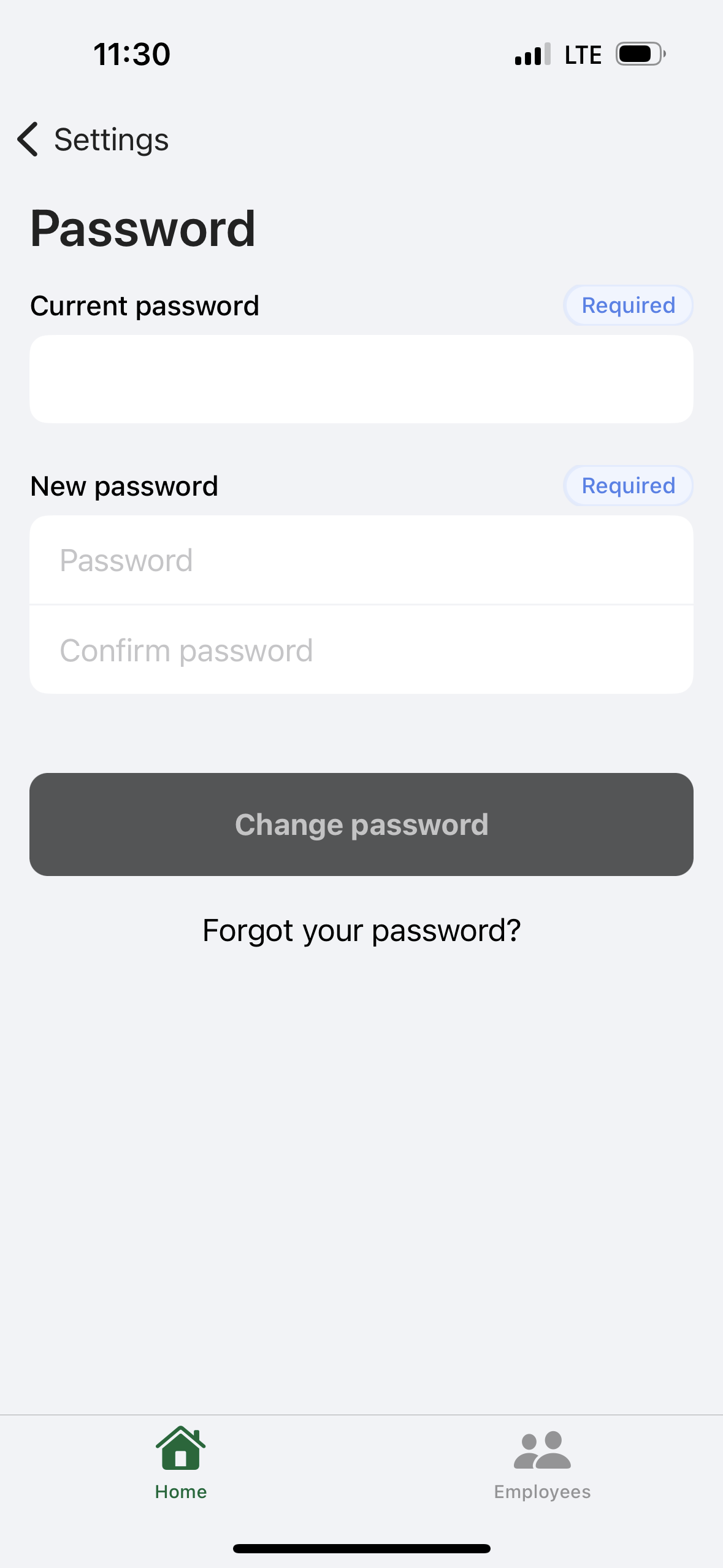 How To Change or Reset Your Password (iOS) – Knowledge Base