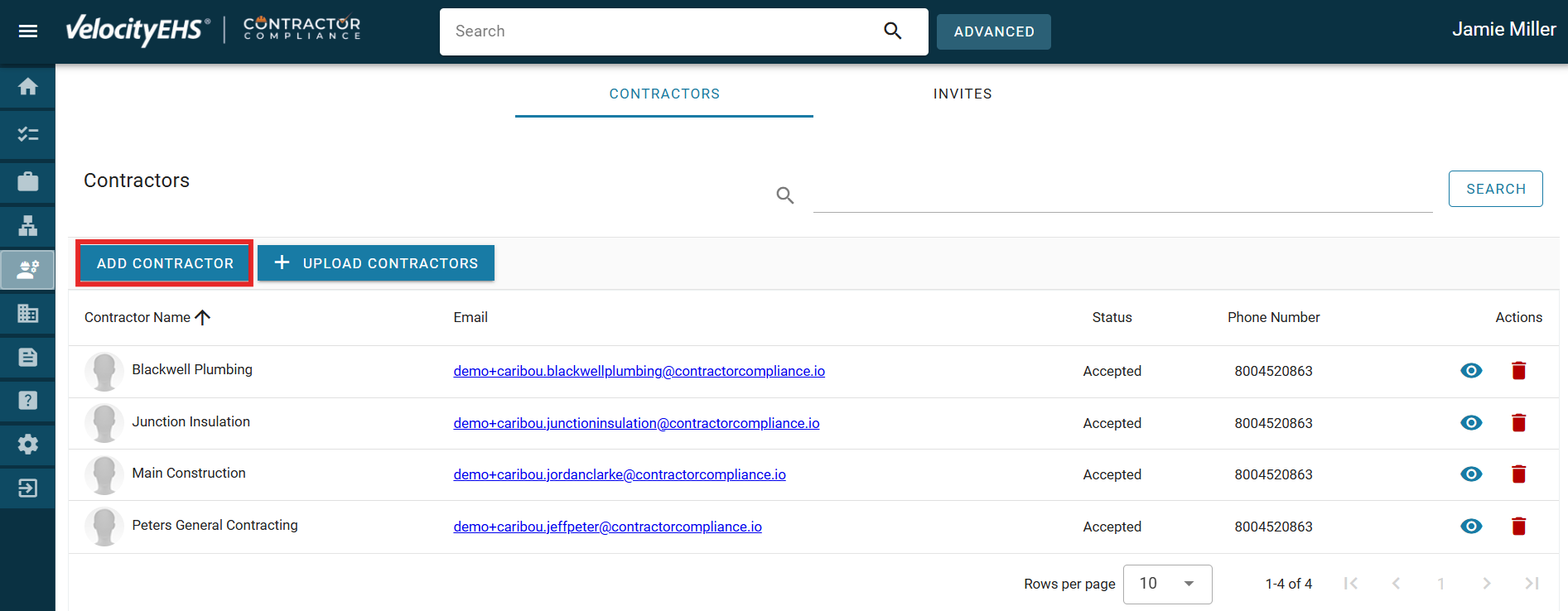How To Add a Contractor – Knowledge Base
