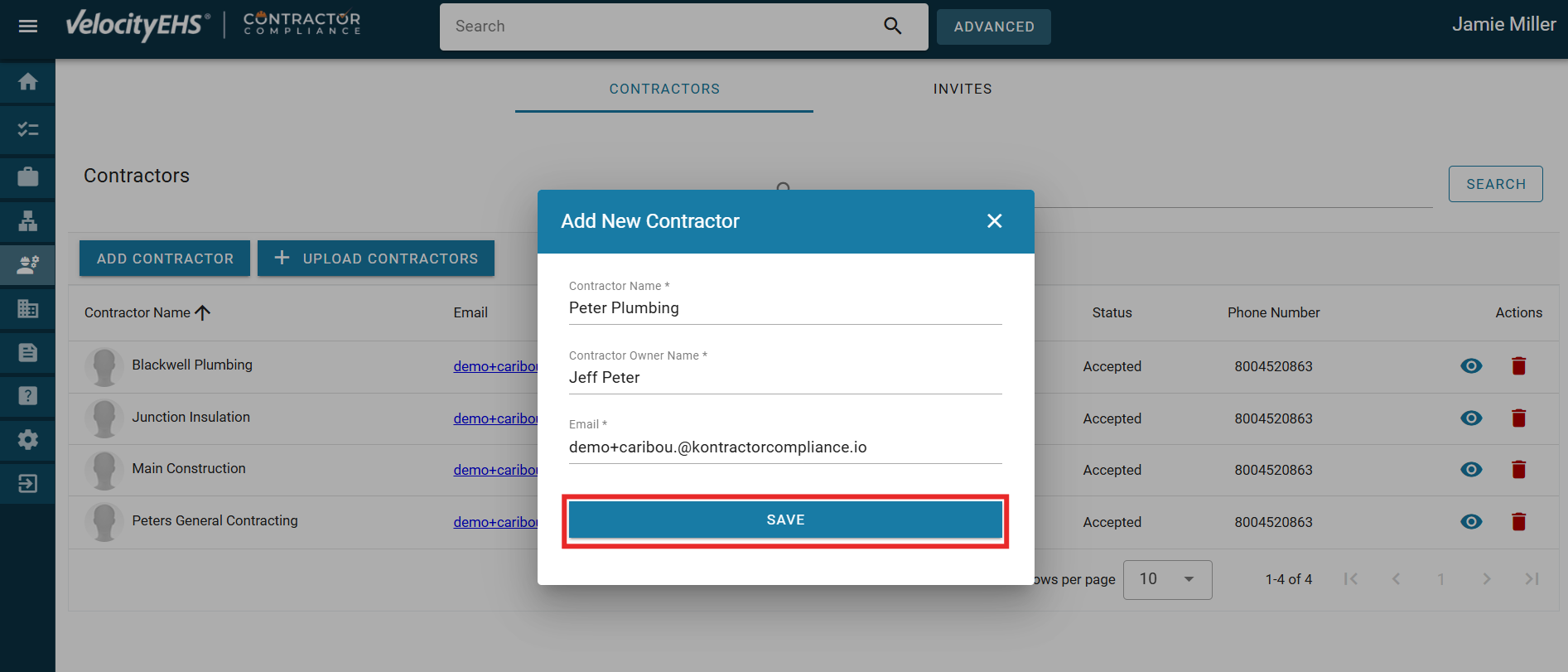 How To Add a Contractor – Knowledge Base