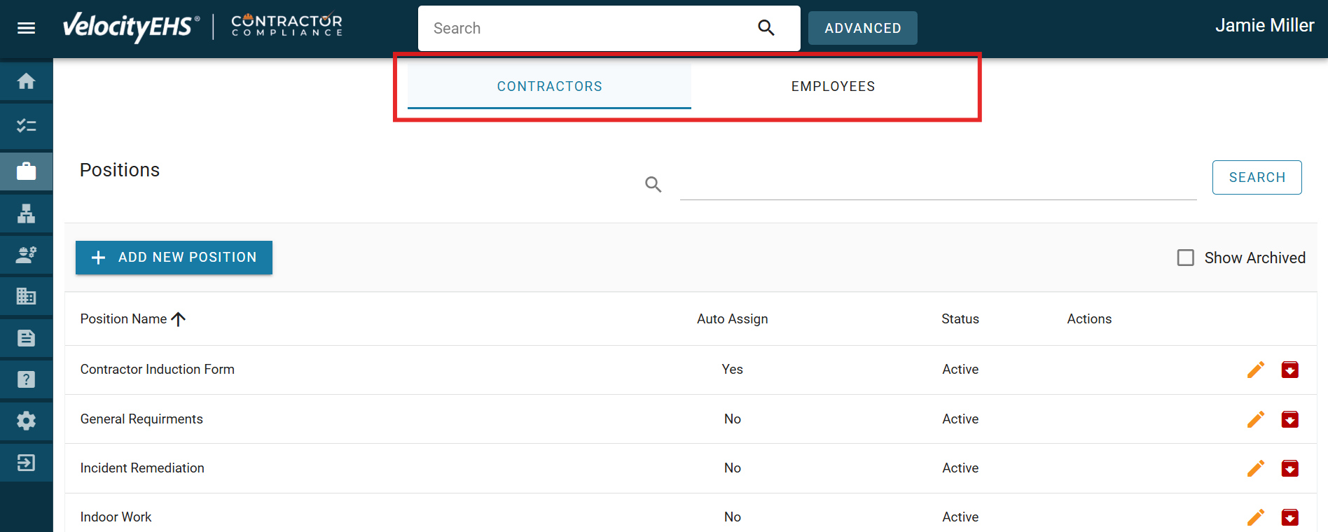 Positions – Knowledge Base