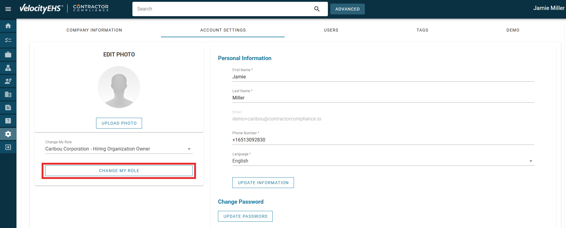 How to Change Your Role – Knowledge Base