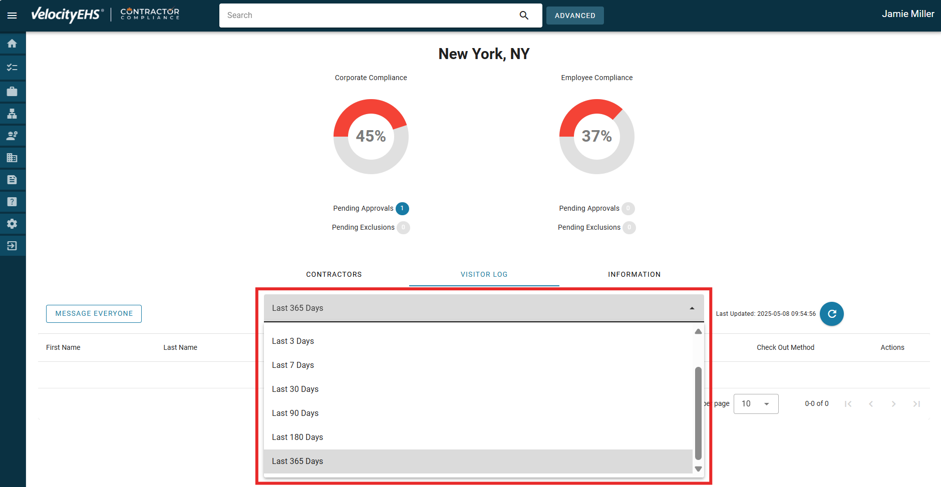 How To See Visitor Logs for Badging – Knowledge Base